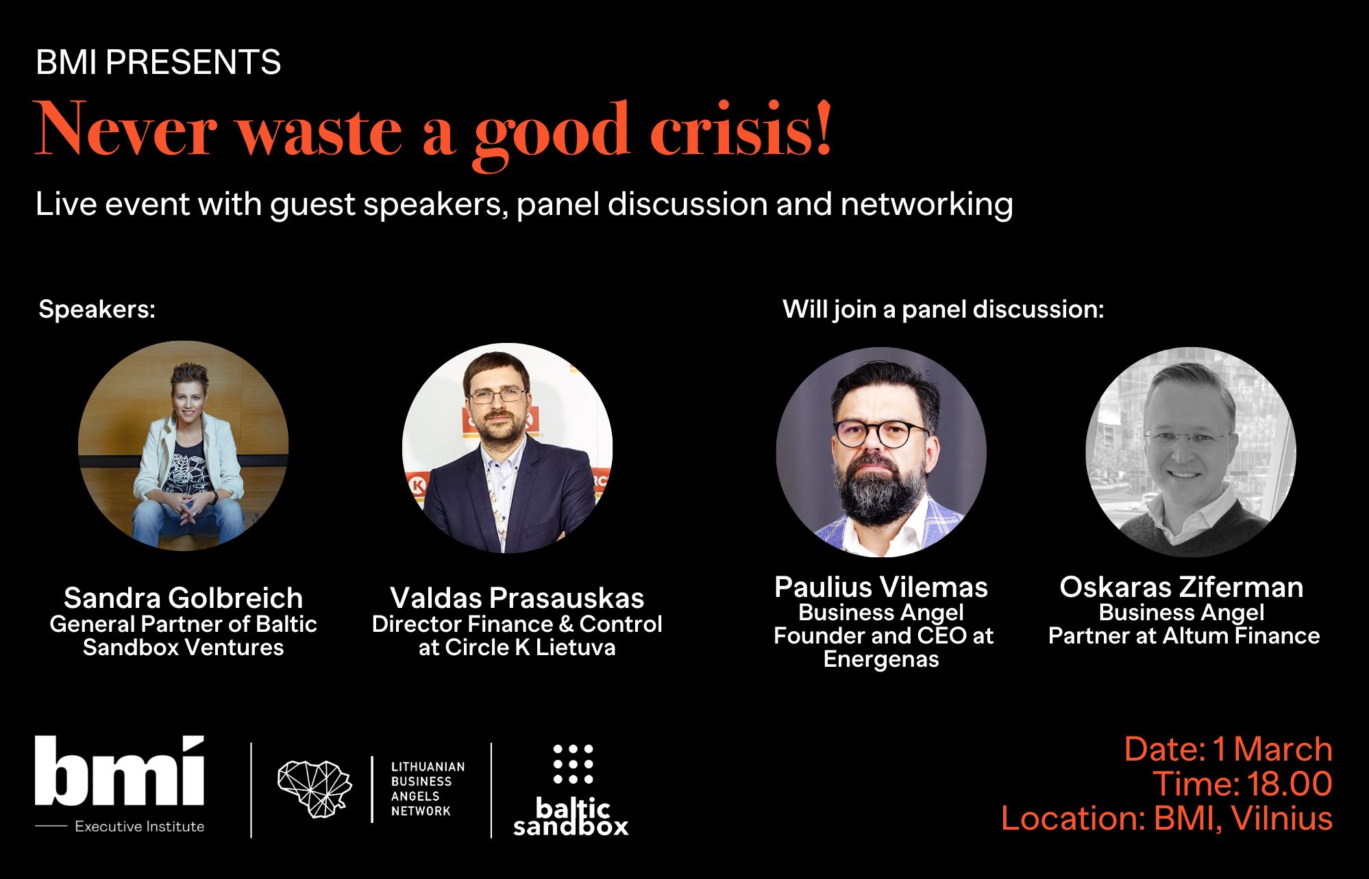 Never waste a good crisis! - BMI Institute